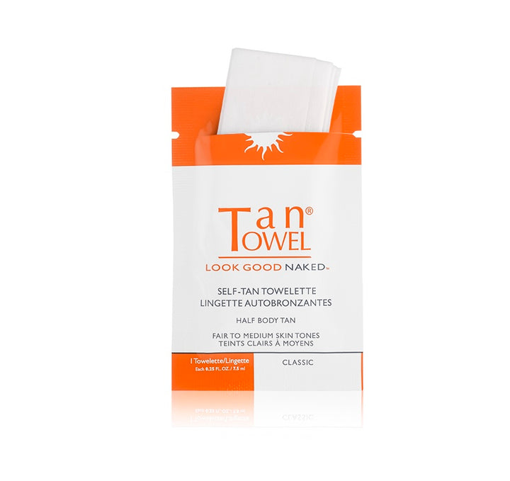 Self Tan Towelettes | TanTowel Inc. Sunless Tanning