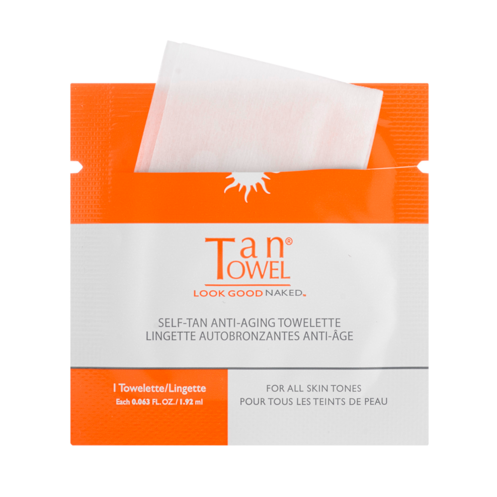 Face Tan Towelettes | TanTowel Inc. Sunless Tanning